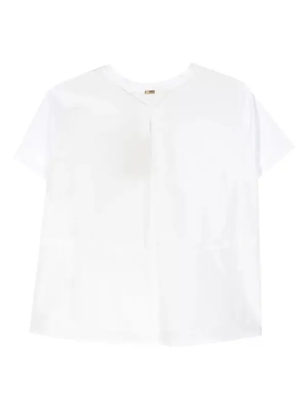 Herno Contrast-panel T-shirt