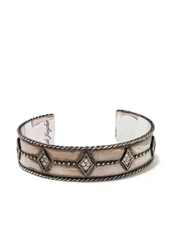 DE JAEGHER Seven Diamond Bracelet - Silver