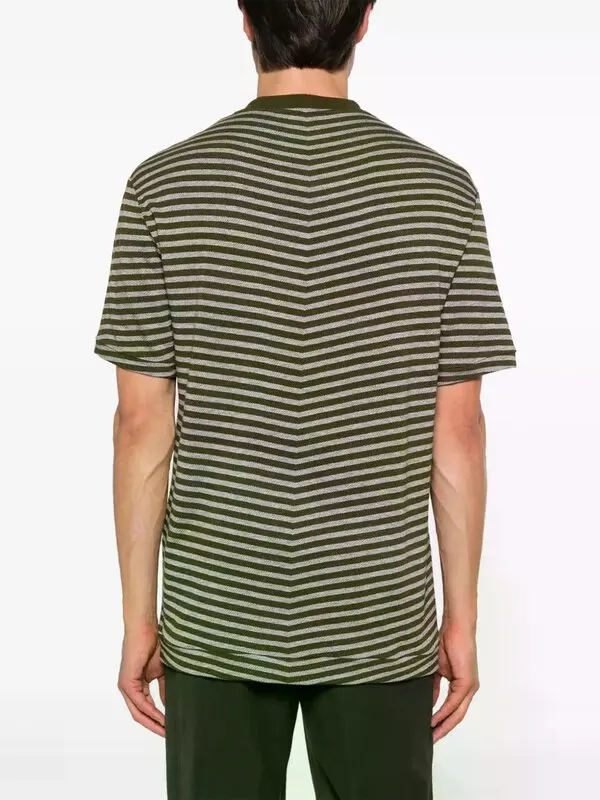 Giorgio Armani Flocked-logo T-shirt