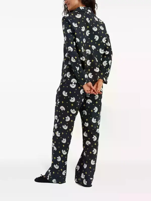 Chinti & Parker Graphic-print Pajama Shirt