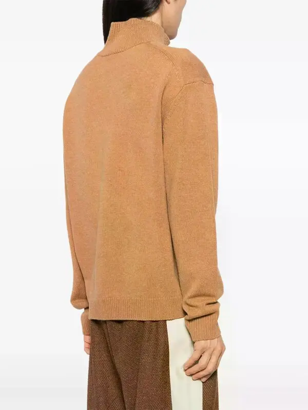 Maison Kitsuné Fox Head Intarsia Comfort Jumper