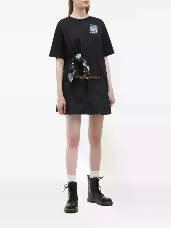 MUSIUM DIV. Logo-embroidered T-shirt