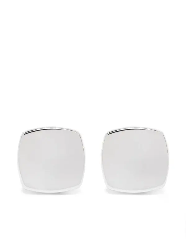 Tom Wood Small Umi Stud Earrings - Silver