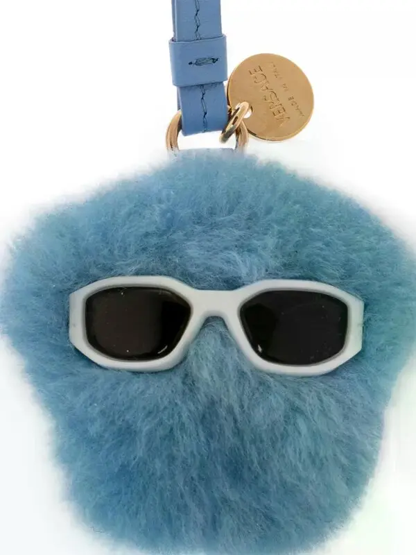 Versace Medusa Fluffy Charm - Blue