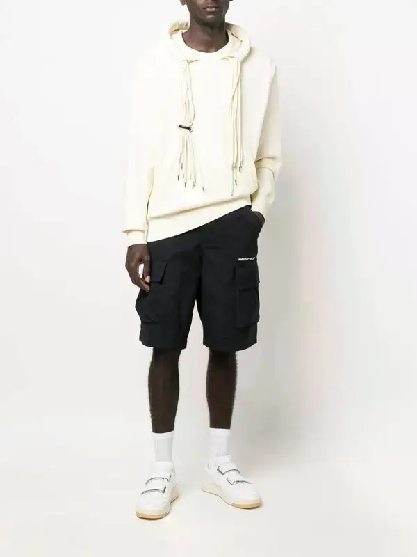AMBUSH Multi-cord Long-sleeve Hoodie - Neutrals