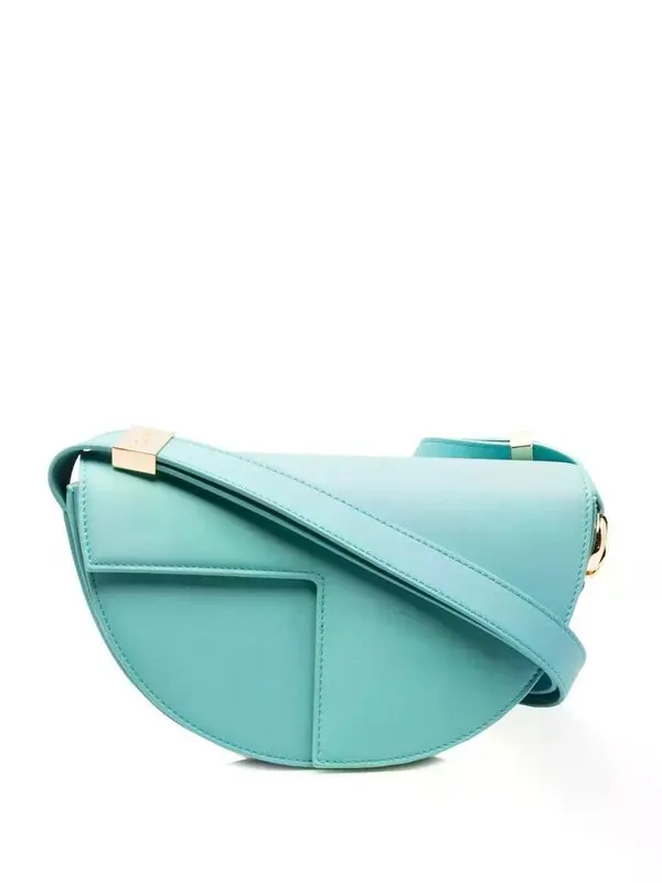 PATOU Panelled Calf-leather Shoulder Bag