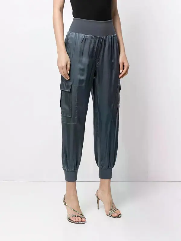 Cinq À Sept Tapered Cargo Cotton Trousers