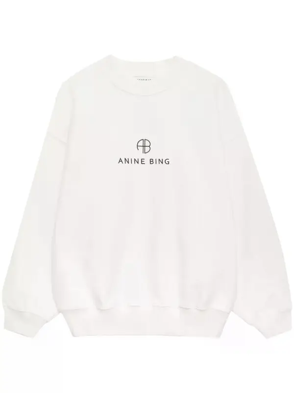ANINE BING Jaci Crew-neck Sweatshirt
