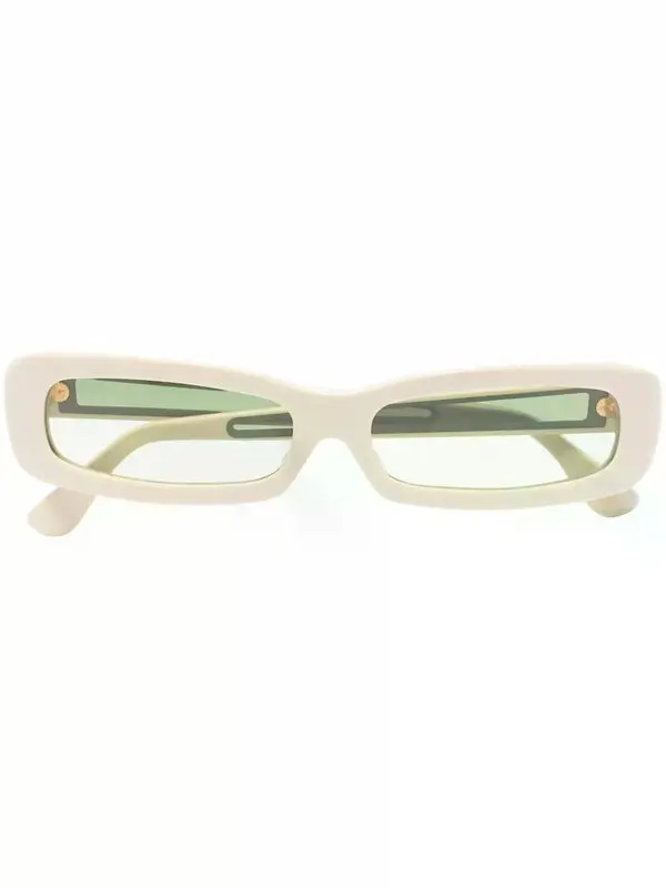 Undercover Rectangle-frame Tinted Sunglasses - Neutrals