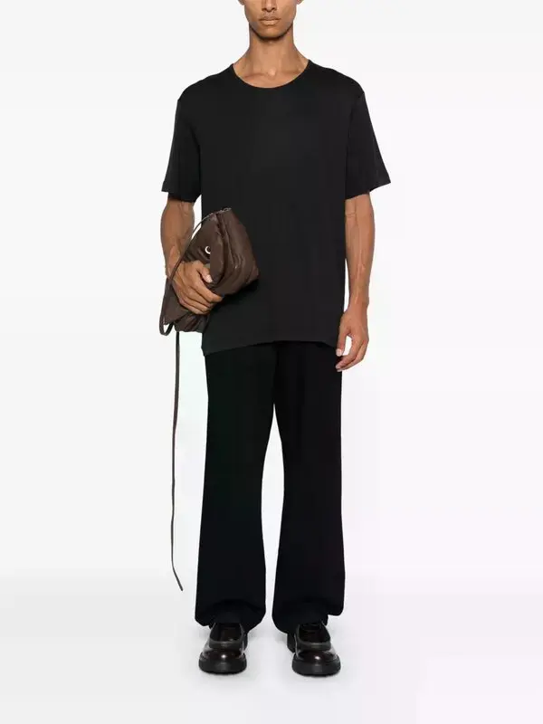 LEMAIRE Ribbed U-neck T-shirt