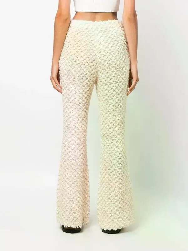 Rokh Knit Flare Lounge Trousers