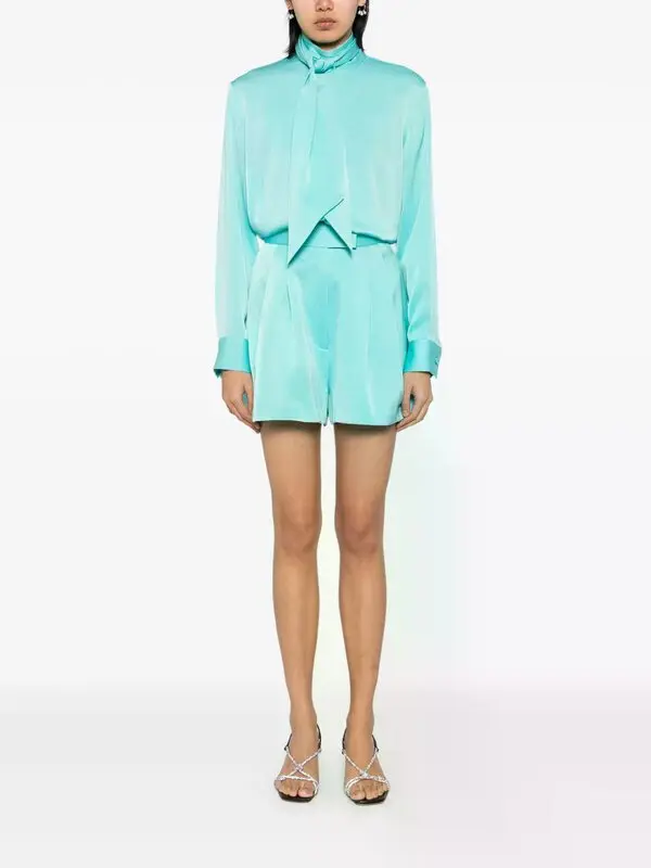 Alex Perry Pleated Shorts