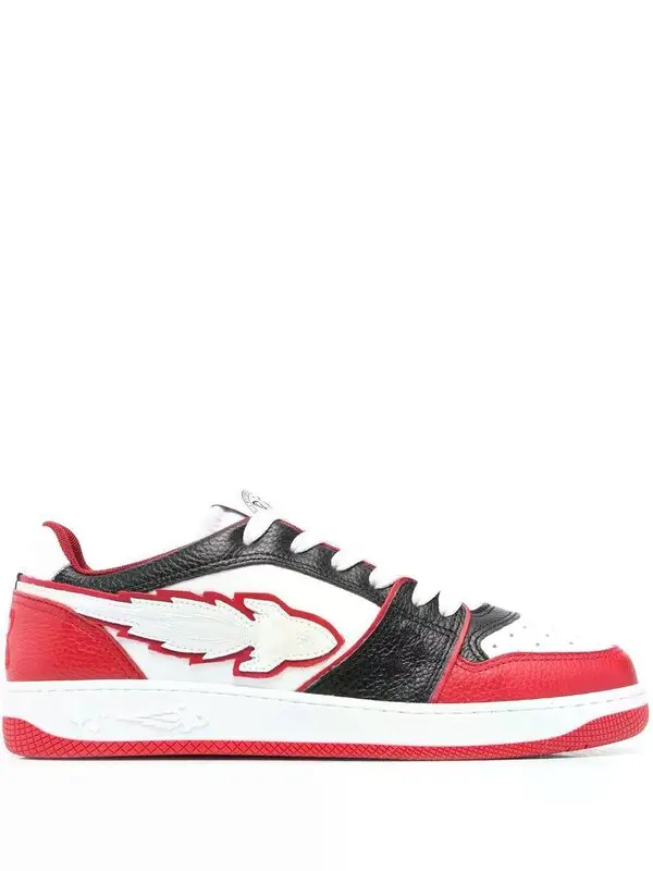 ENTERPRISE JAPAN Rocket Colour-block Sneakers - Red