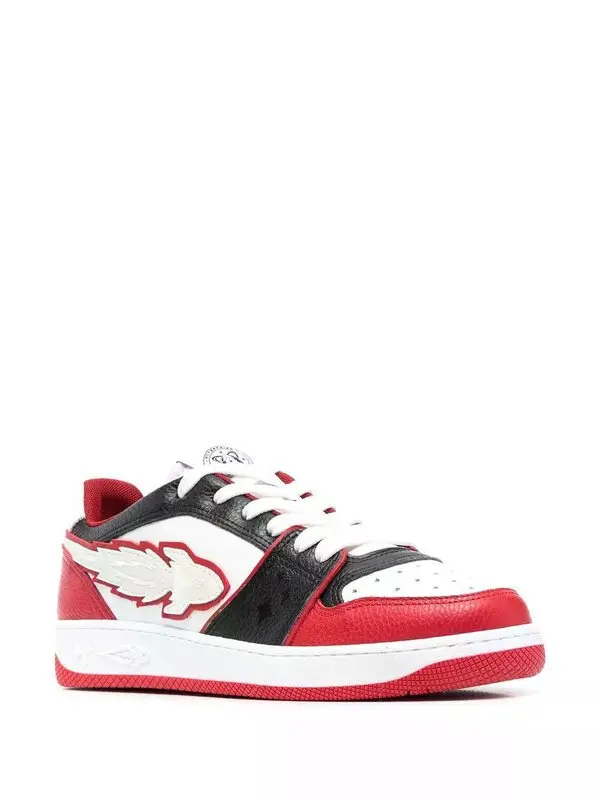ENTERPRISE JAPAN Rocket Colour-block Sneakers - Red