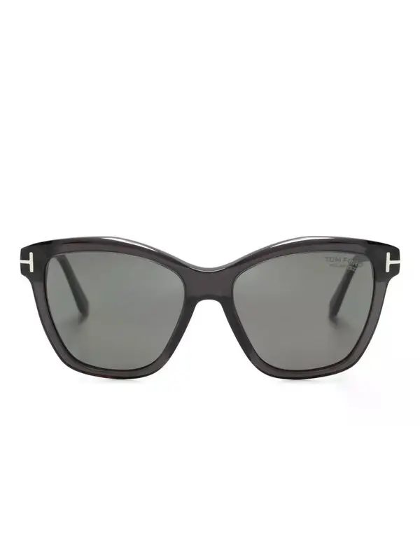 TOM FORD Lucia Square-frame Sunglasses - Black