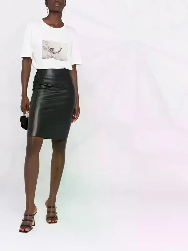 Wolford Jenna Faux-leather Skirt