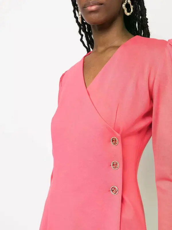 TWINSET Long-sleeve Wrap Dress