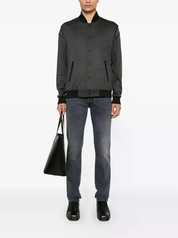 ERALDO Merino Wool Bomber Jacket