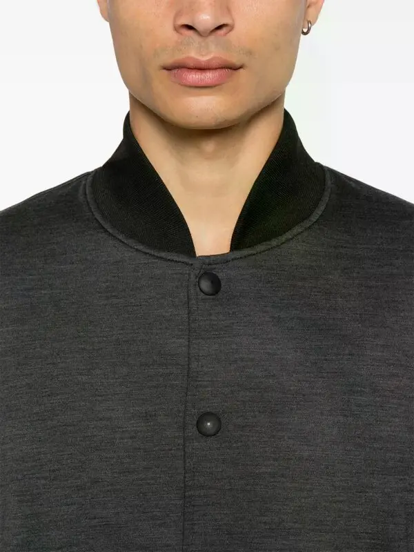 ERALDO Merino Wool Bomber Jacket