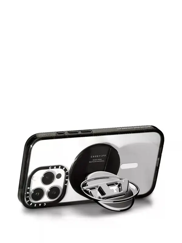 DIESEL® X Casetify Logo-plaque Phone Grip Stand