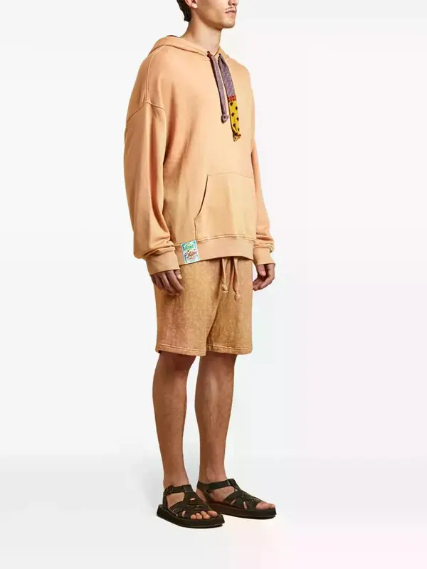 DONDE ESTEBAN Basurto Graphic Print Shorts