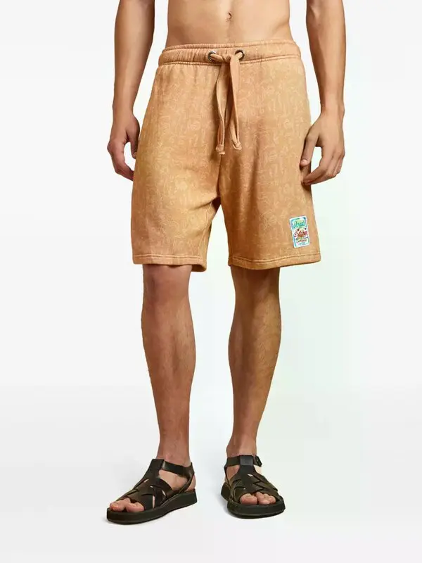 DONDE ESTEBAN Basurto Graphic Print Shorts