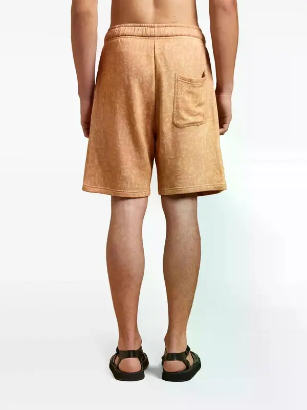 DONDE ESTEBAN Basurto Graphic Print Shorts