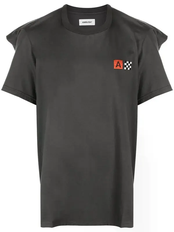 AMBUSH Folded-edge Crew-neck T-shirt