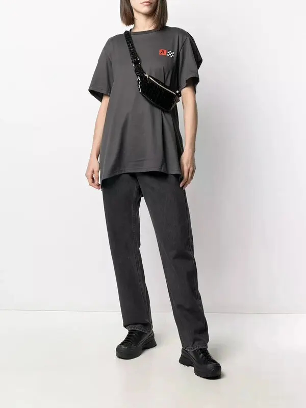 AMBUSH Folded-edge Crew-neck T-shirt
