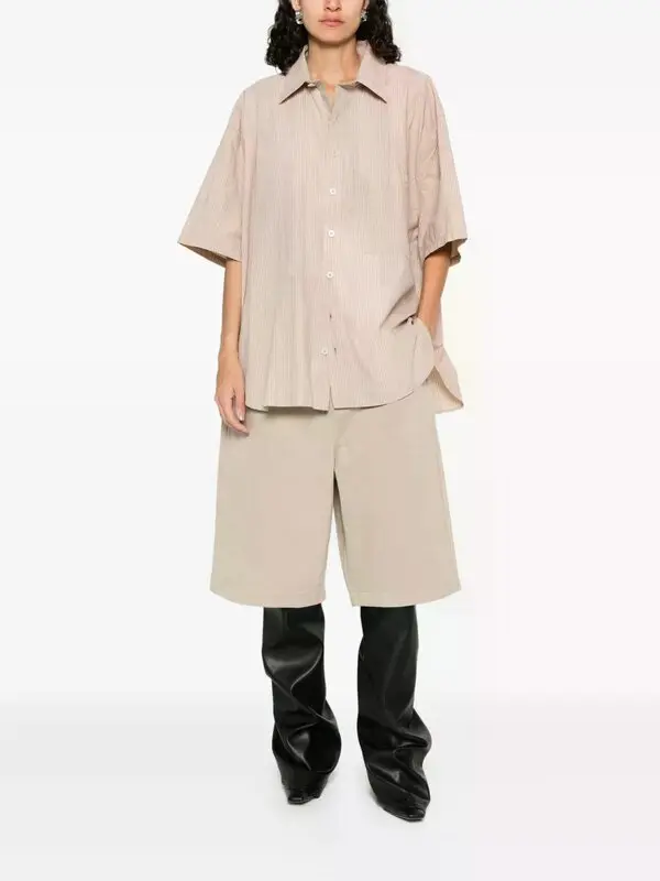 ENTIRE STUDIOS Sand Beige Elasticated Waistband Shorts