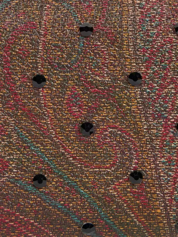 Etro Rhinestone Paisley Wallet