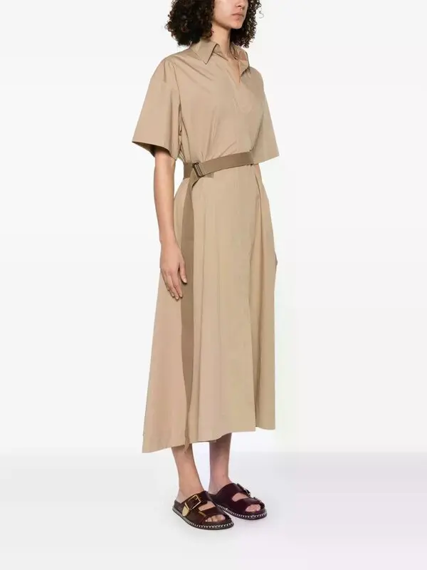 Brunello Cucinelli Poplin Midi Dress