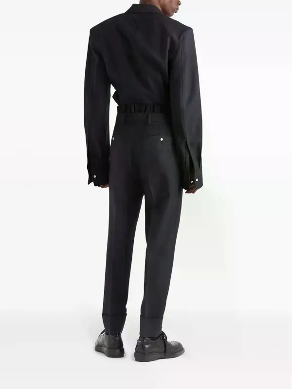 Prada Wool Tailored Trousers