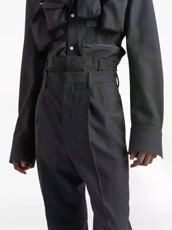 Prada Wool Tailored Trousers