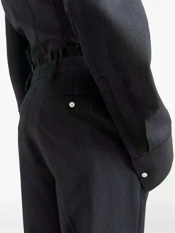 Prada Wool Tailored Trousers