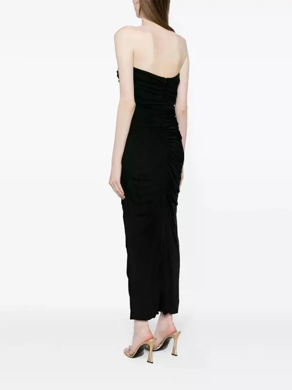 Costarellos Aveline Strapless Midi Dress