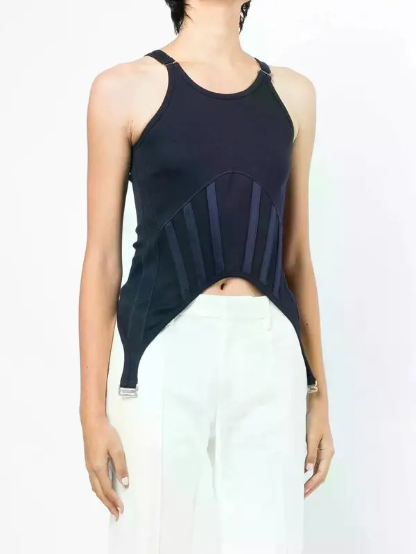 DION LEE Corset Tank Top