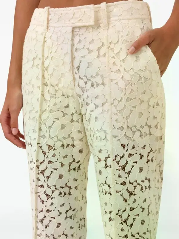 Zimmermann Illuminate Lace Trousers
