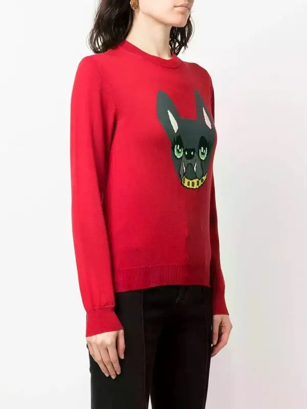 Dsquared2 Icon Dog Knitted Jumper
