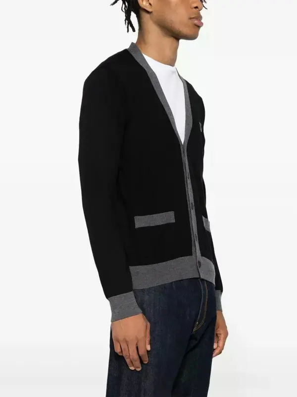 Maison Kitsuné Bold Fox Head Patch Cardigan