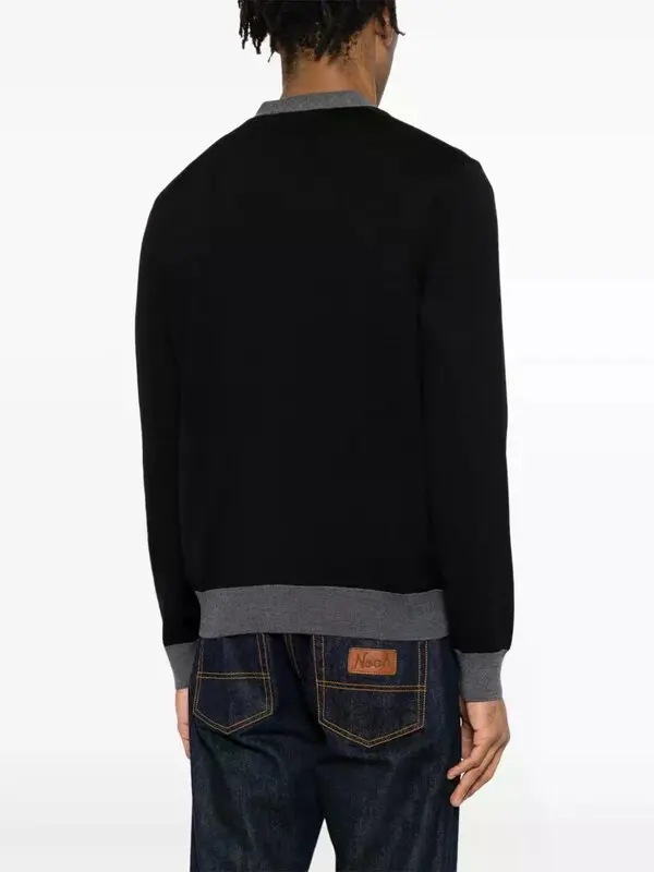 Maison Kitsuné Bold Fox Head Patch Cardigan
