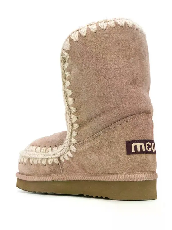 Mou Shearling-lined Suede Eskimo Boots