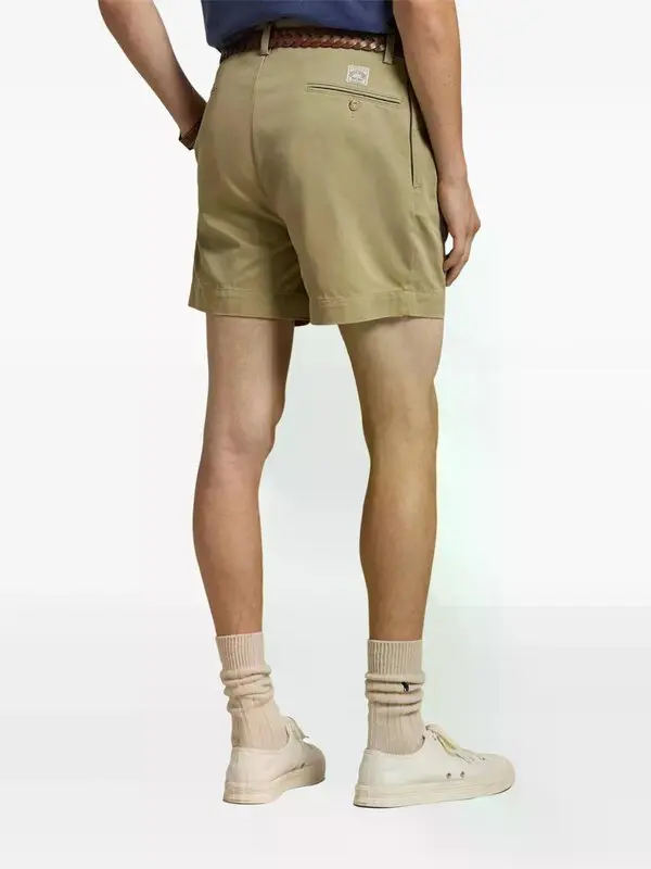 Polo Ralph Lauren Cotton Pleated Shorts