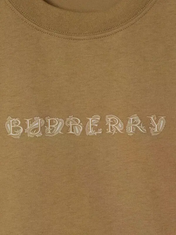 Burberry Paisley Logo Cotton T-shirt