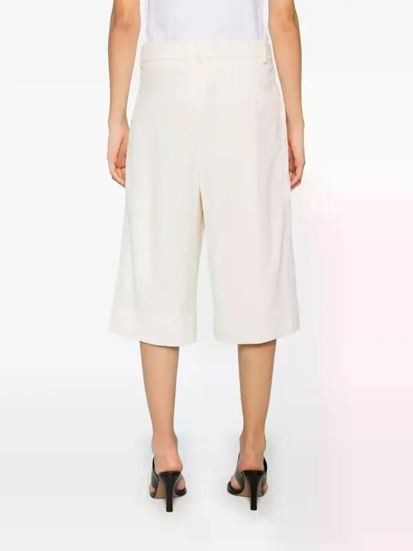 Wardrobe.NYC Low-waist Virgin Wool Canvas Shorts