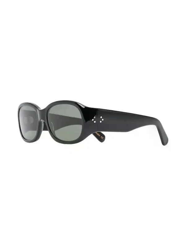 LESCA Yves 21 Rectangle-frame Sunglasses