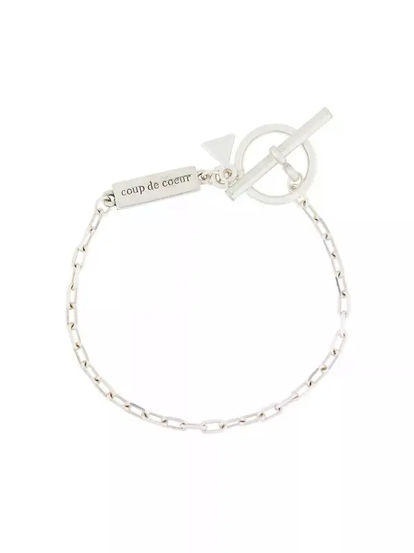 COUP DE COEUR T-bar Bracelet - Silver