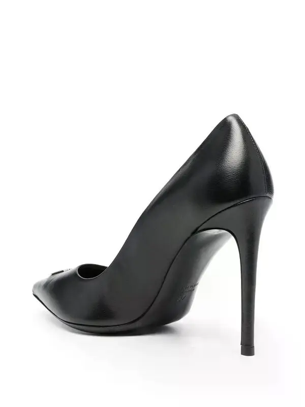 Philipp Plein Logo-plaque 100mm Heeled Pumps