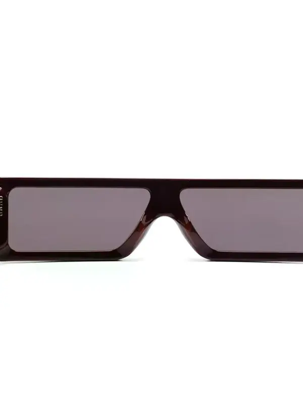 Rick Owens Geth Sunglasses - Red