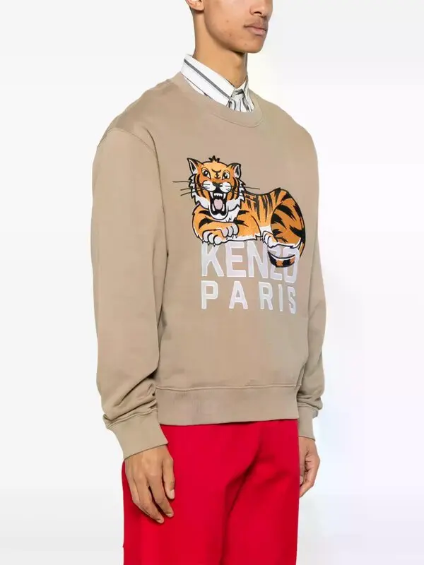 Kenzo Happy Tiger Sweatshirt - Brown